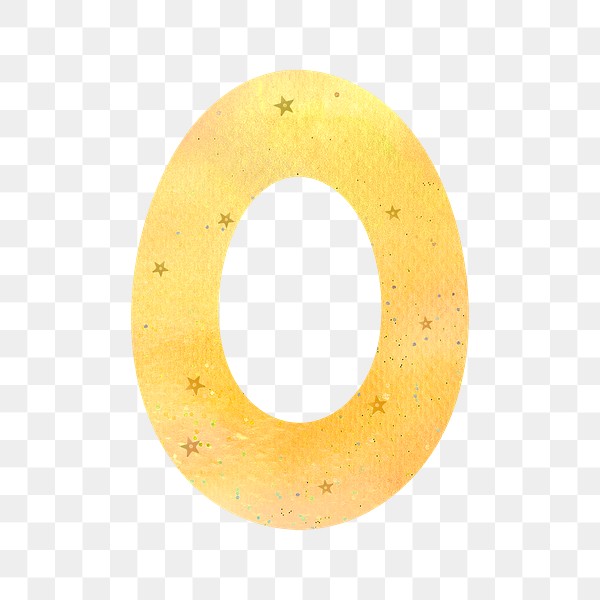 Number 0 pastel font png | Premium PNG Sticker - rawpixel