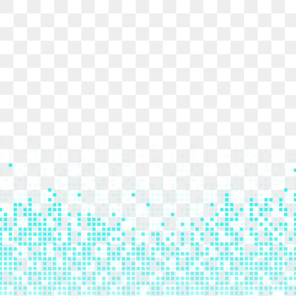 Teal abstract pixel pattern png | Premium PNG - rawpixel