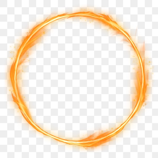 Png retro orange circle fire | Premium PNG - rawpixel