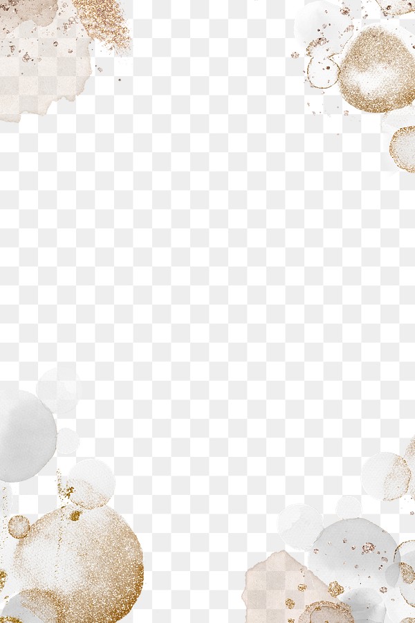 Glittery watercolor stain border png | Premium PNG - rawpixel