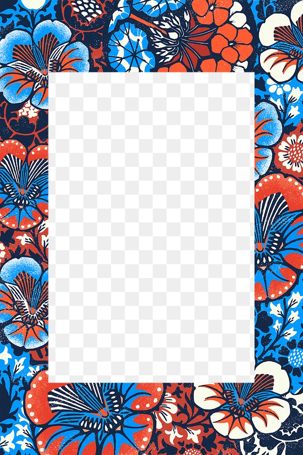 Vintage frame png batik pattern | Premium PNG - rawpixel