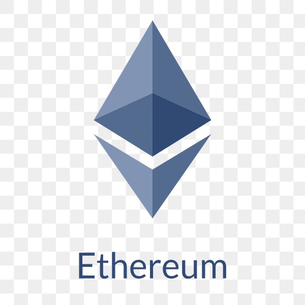 Ethereum blockchain cryptocurrency logo png | Premium PNG Sticker ...