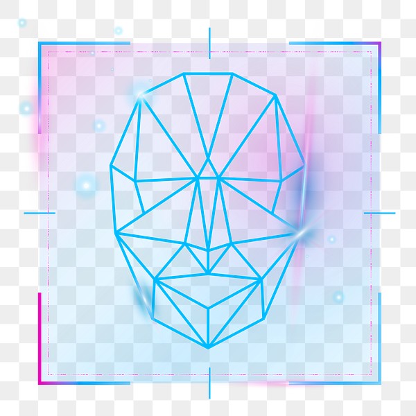 Face recognition biometric scan png | Premium PNG Sticker - rawpixel