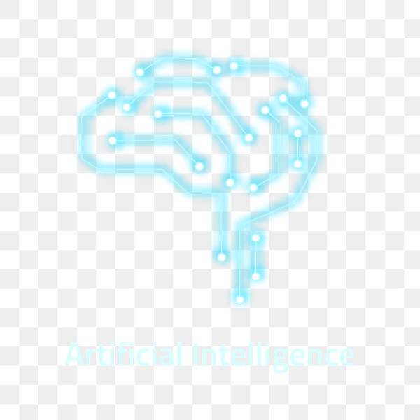 AI brain logo png blue | Premium PNG Sticker - rawpixel