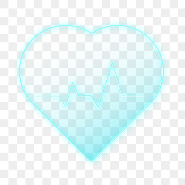 Blue heart pulse icon png | Free Icons Sticker - rawpixel