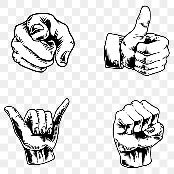 Cool hand gesture design | Premium PNG - rawpixel
