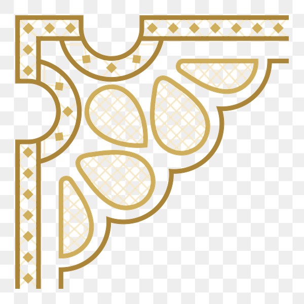 Elegant lace corner png border | Premium PNG Sticker - rawpixel