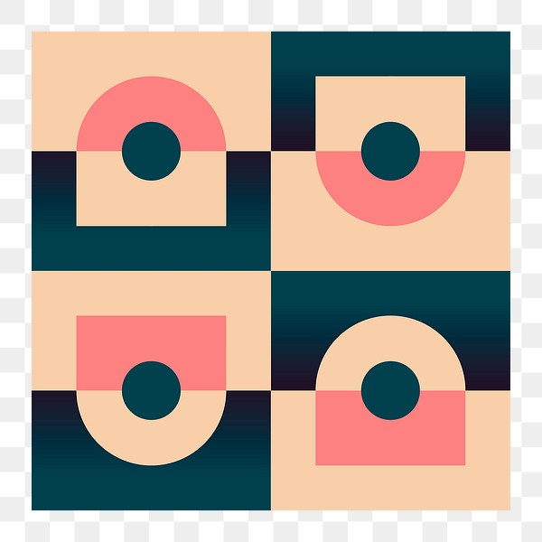 Square geometric png sticker, abstract | Premium PNG Sticker - rawpixel