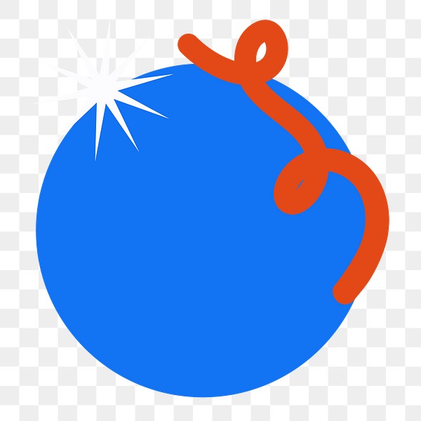 Blue round badge png logo | Premium PNG Sticker - rawpixel