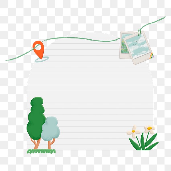 Cute png travel frame design, | Premium PNG - rawpixel