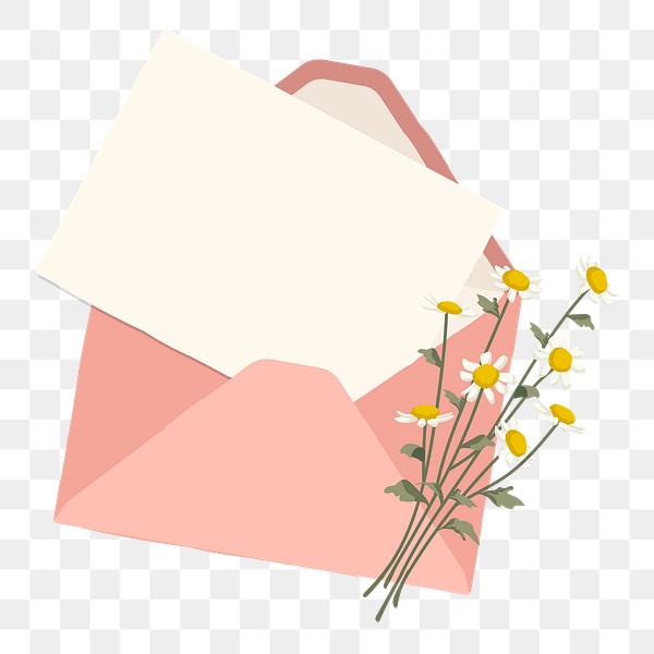 Pink envelope png sticker, transparent | Premium PNG - rawpixel