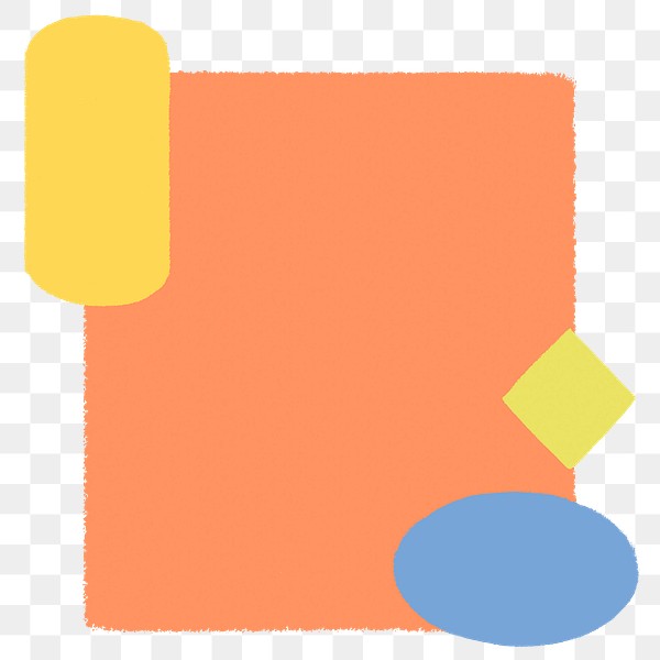 Orange sticker png, Memphis design, | Premium PNG Sticker - rawpixel