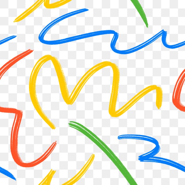 Abstract scribble doodle png pattern, | Premium PNG - rawpixel