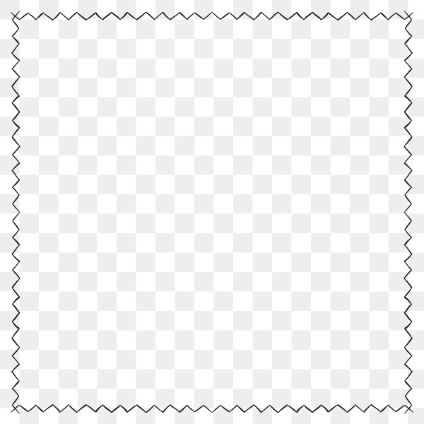 Png frame border zigzag ornament | Premium PNG - rawpixel