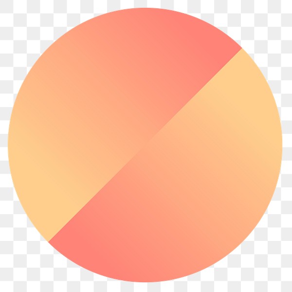 Colorful round gradient element transparent | Free PNG Sticker - rawpixel