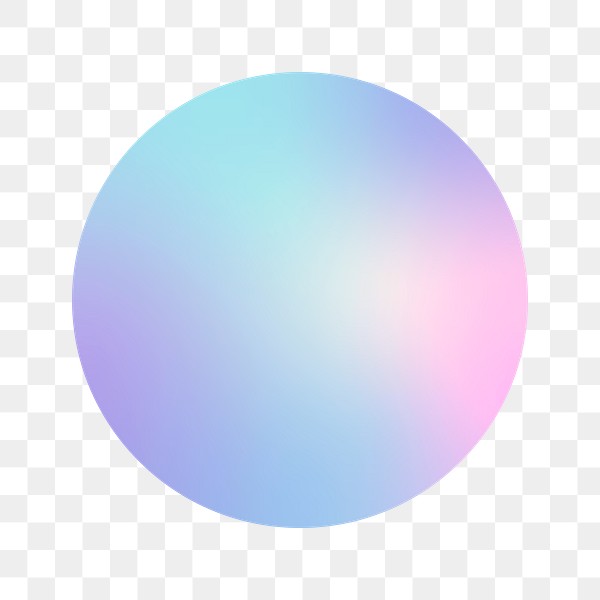 Colorful round gradient element transparent | Premium PNG Sticker ...