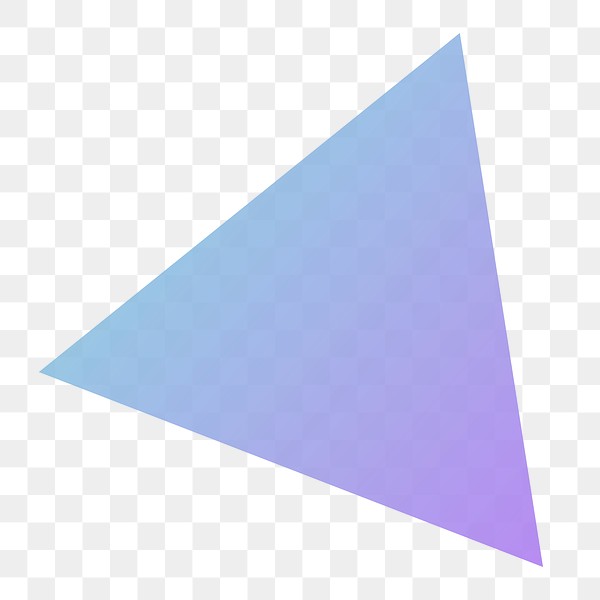 Colorful triangle gradient element | Premium PNG Sticker - rawpixel