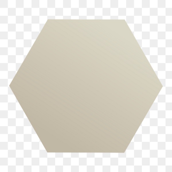 Blank gray hexagon paper note | Premium PNG Sticker - rawpixel