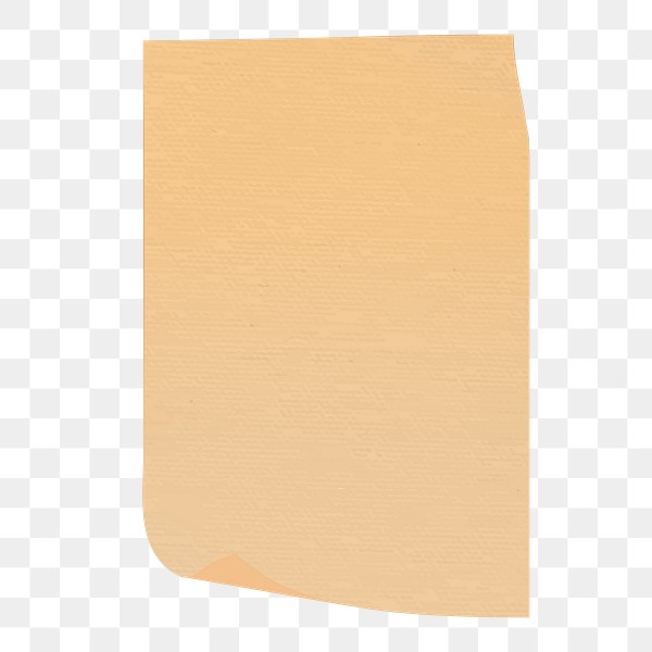 Beige paper note social ads | Premium PNG Sticker - rawpixel