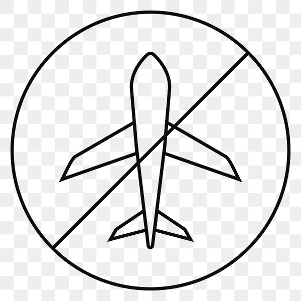 Travel ban coronavirus prevention icon | Free PNG Sticker - rawpixel