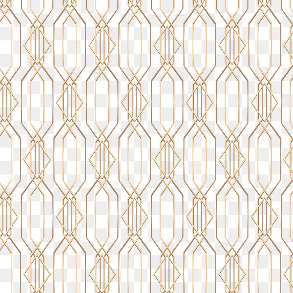 Golden geometric pattern design element | Premium PNG - rawpixel