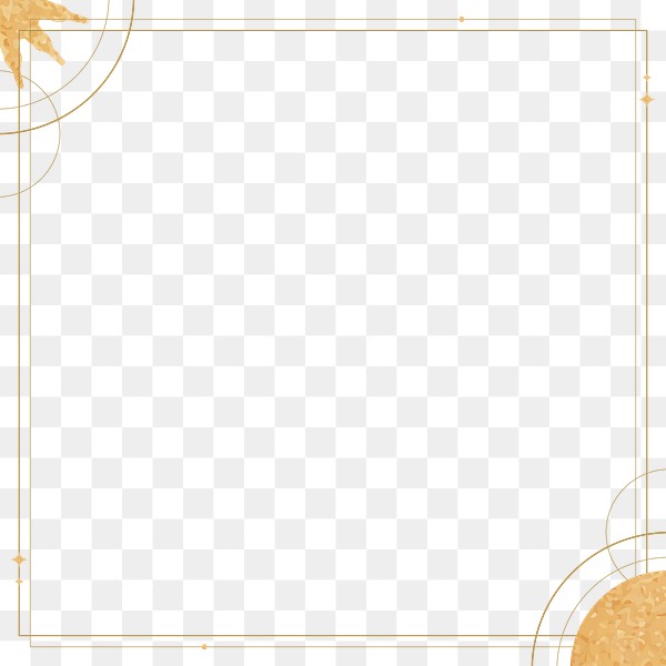 Gold sun and moon frame | Premium PNG - rawpixel