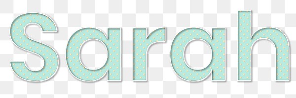 Png name Sarah word art | Premium PNG Sticker - rawpixel