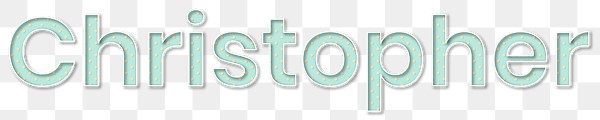 Png name Christopher word art | Premium PNG Sticker - rawpixel