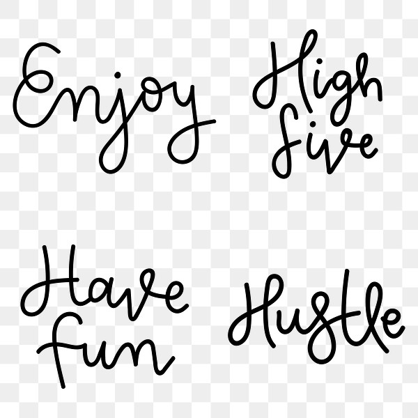 Png cursive fun words typography | Premium PNG - rawpixel