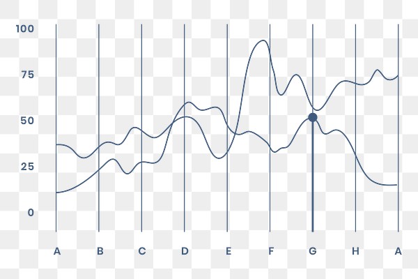 Marketing data curve graph png | Premium PNG Sticker - rawpixel
