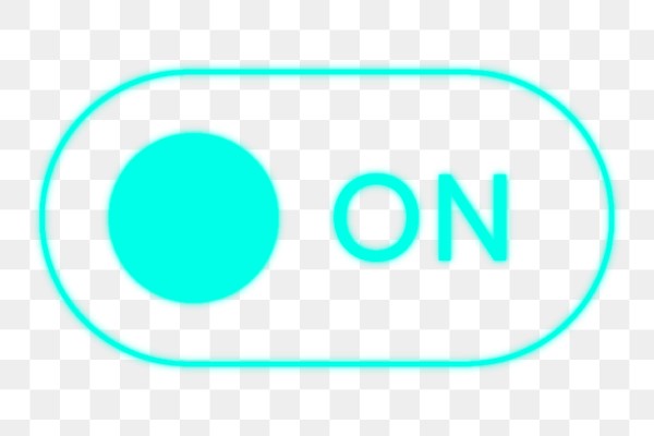 Png blue toggle button transparent | Premium PNG Sticker - rawpixel