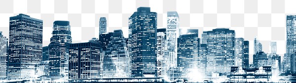 City buildings png border, New | Premium PNG - rawpixel