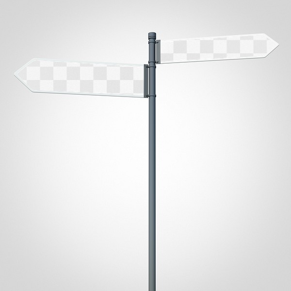 3D street sign mockup png | Premium PNG - rawpixel