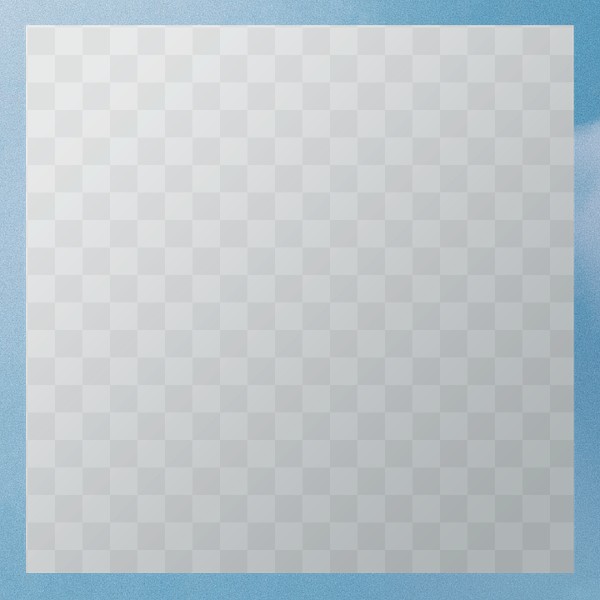 Blue sky frame design element | Premium PNG - rawpixel