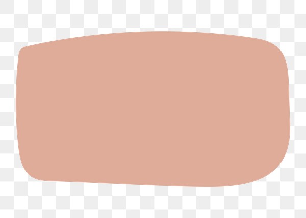 Rectangular shape png sticker on transparent | Premium PNG - rawpixel