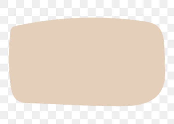 Rectangular shape png sticker on transparent | Premium PNG - rawpixel