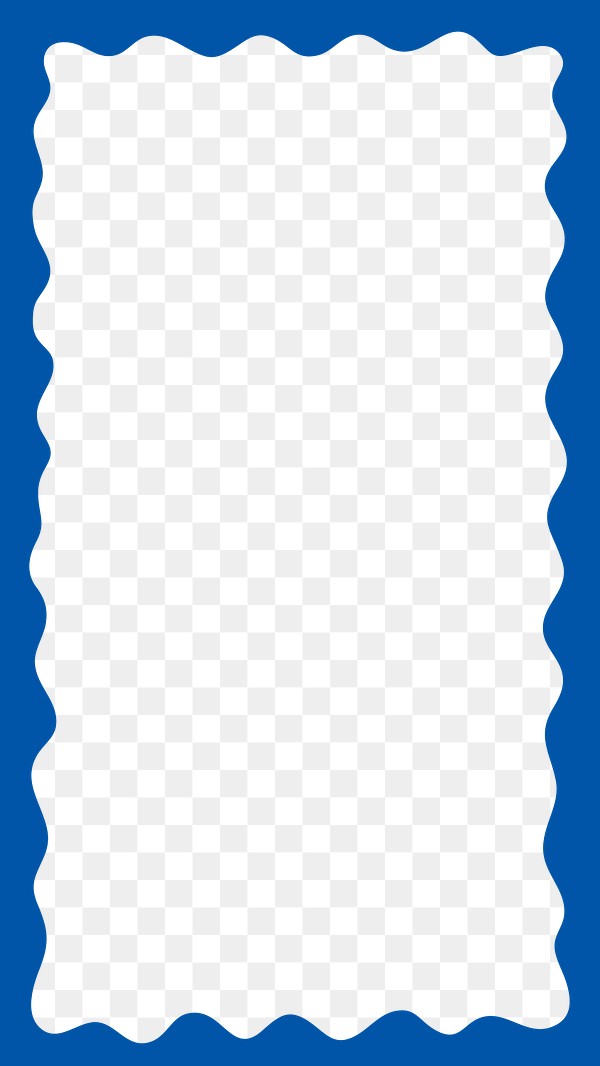 Blue frame png, transparent background | Premium PNG - rawpixel