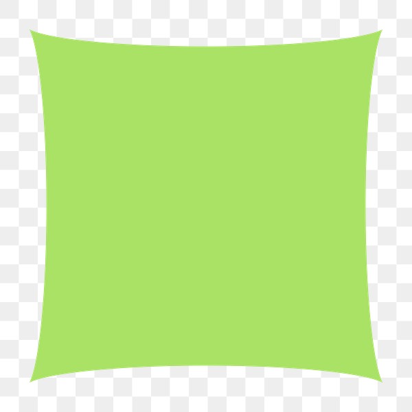 Green square png sticker, abstract | Premium PNG - rawpixel