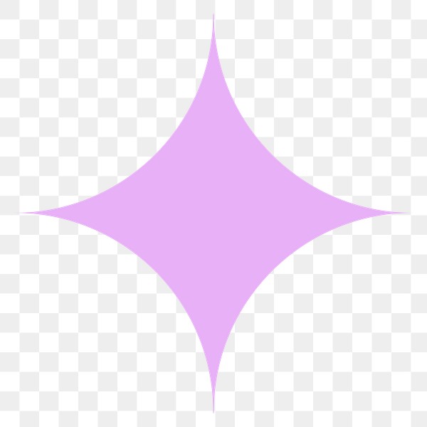 Sparkle shape png sticker, cute | Premium PNG - rawpixel