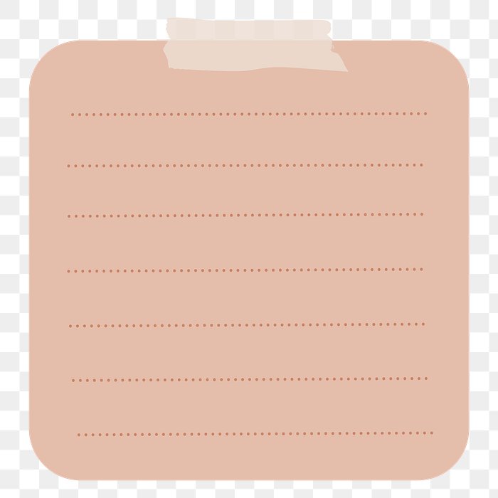 Sticky Notes Aesthetic Images | Free Vectors, PNGs, Mockups ...