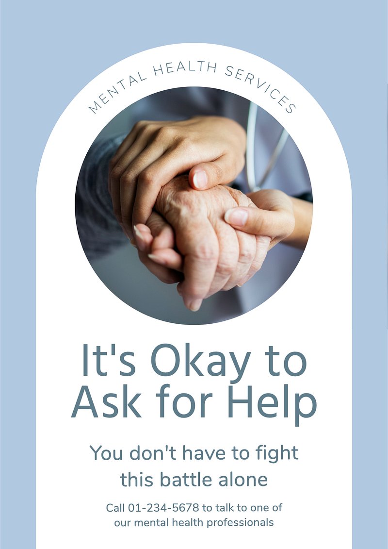 Ask help poster template, editable | Premium Editable Template - rawpixel