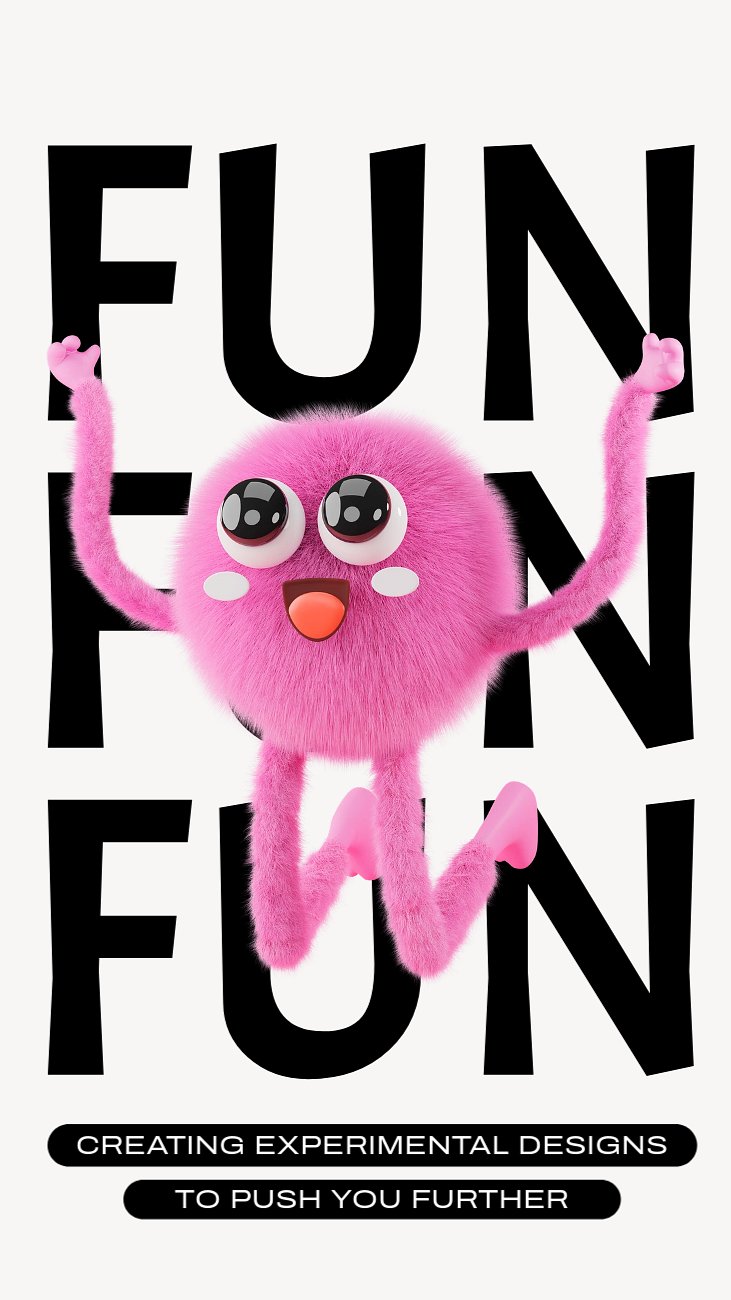 Jumping monster Instagram story template | Premium Editable Template ...