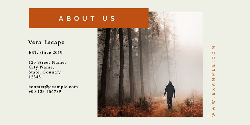 Travel blog first page template | Premium Vector - rawpixel