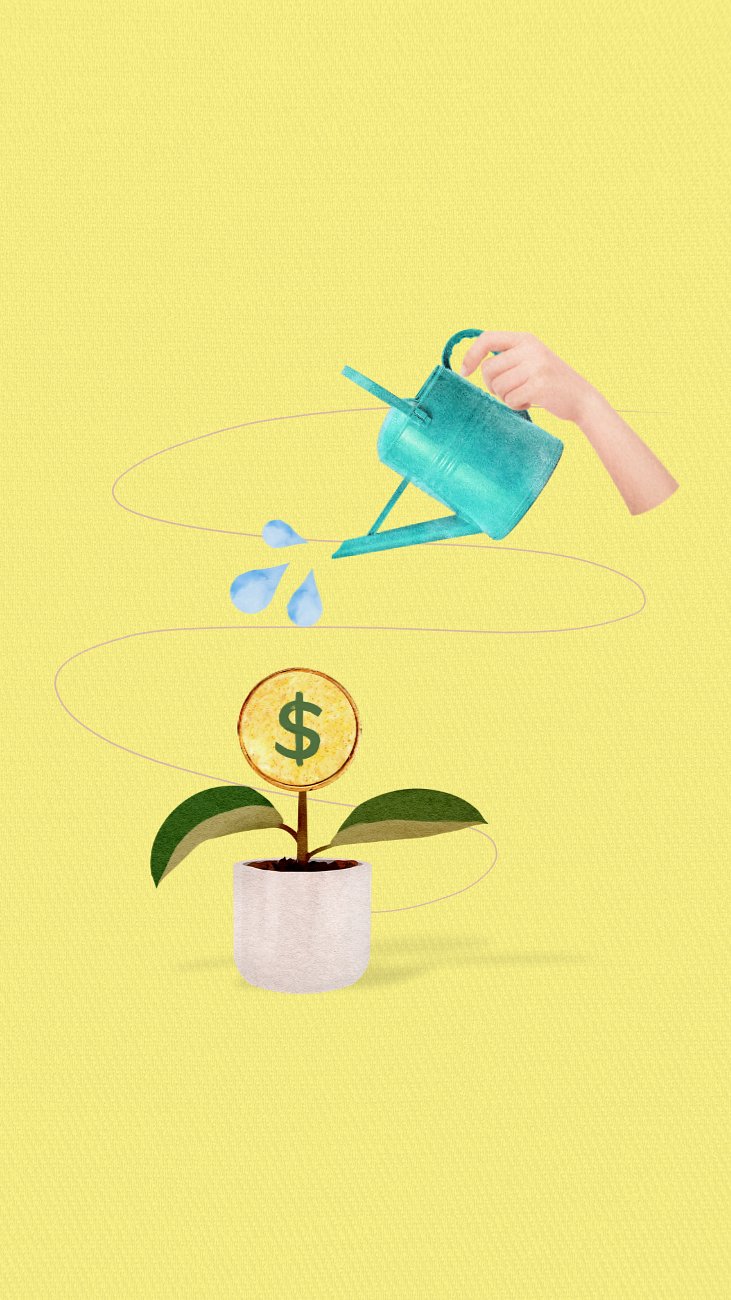 Circulating fund finance iPhone wallpaper, | Premium Photo - rawpixel