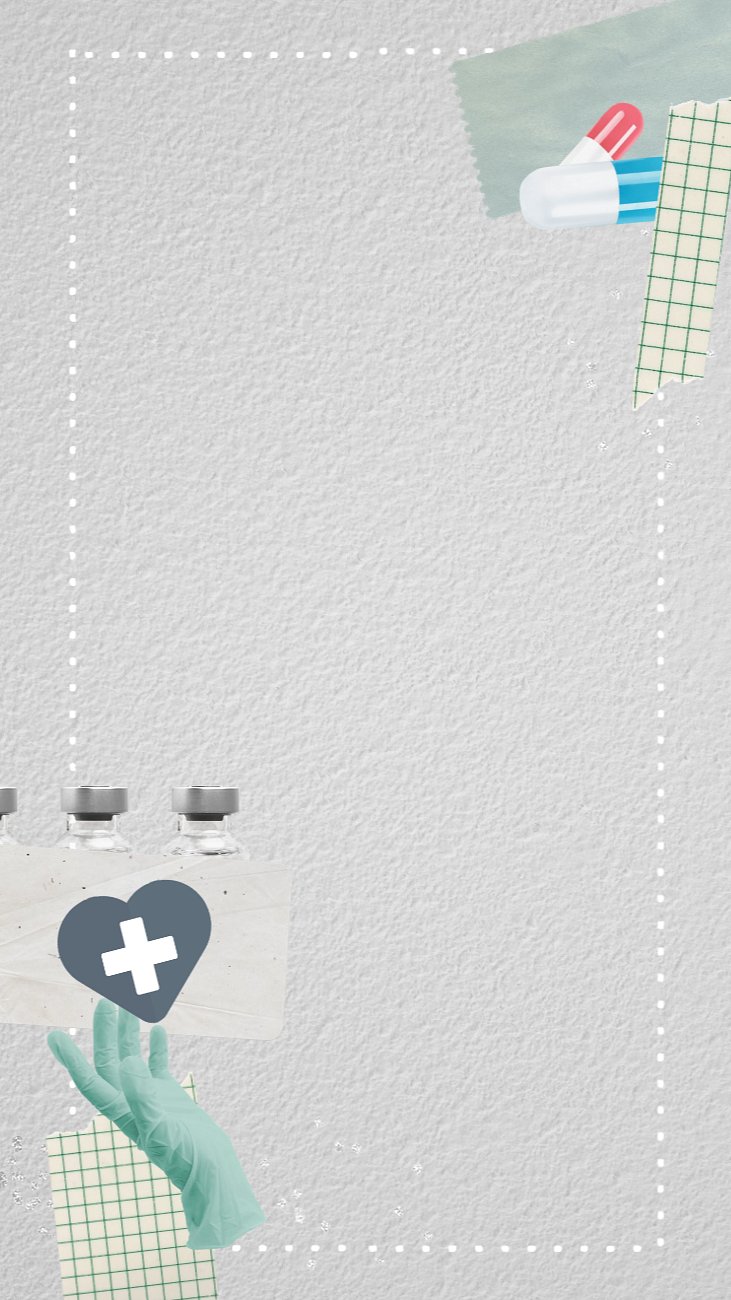 Editable healthcare frame mobile wallpaper, | Premium Collage Maker ...