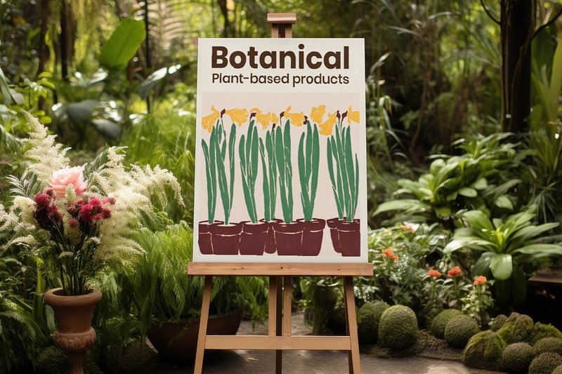 Wooden easel sign editable | Premium PNG - rawpixel