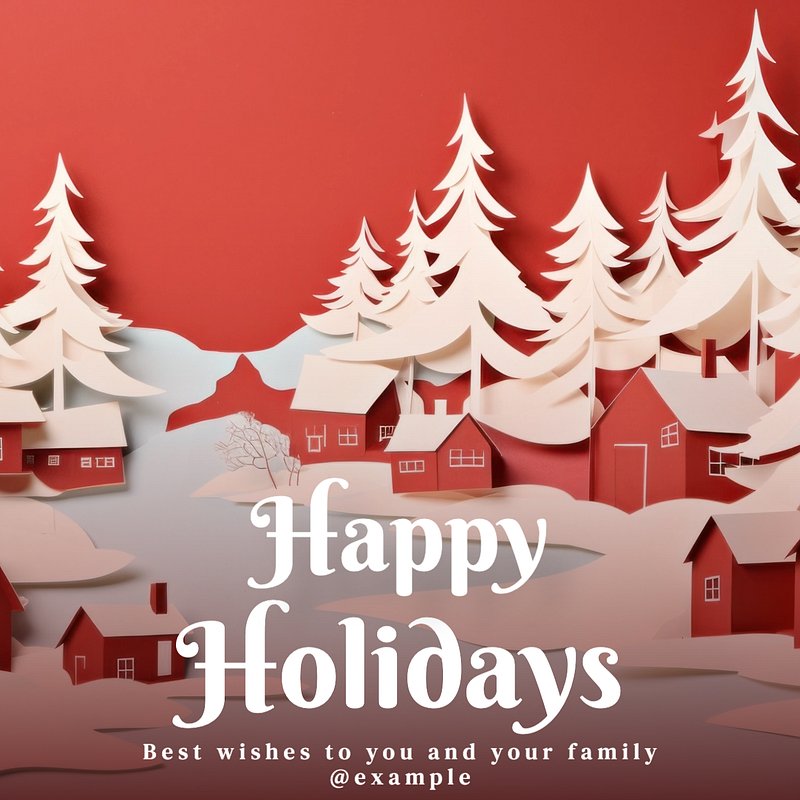 Red Christmas winter holiday background | Premium Vector - rawpixel