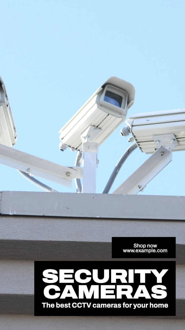 CCTV poster template | Free Photo - rawpixel