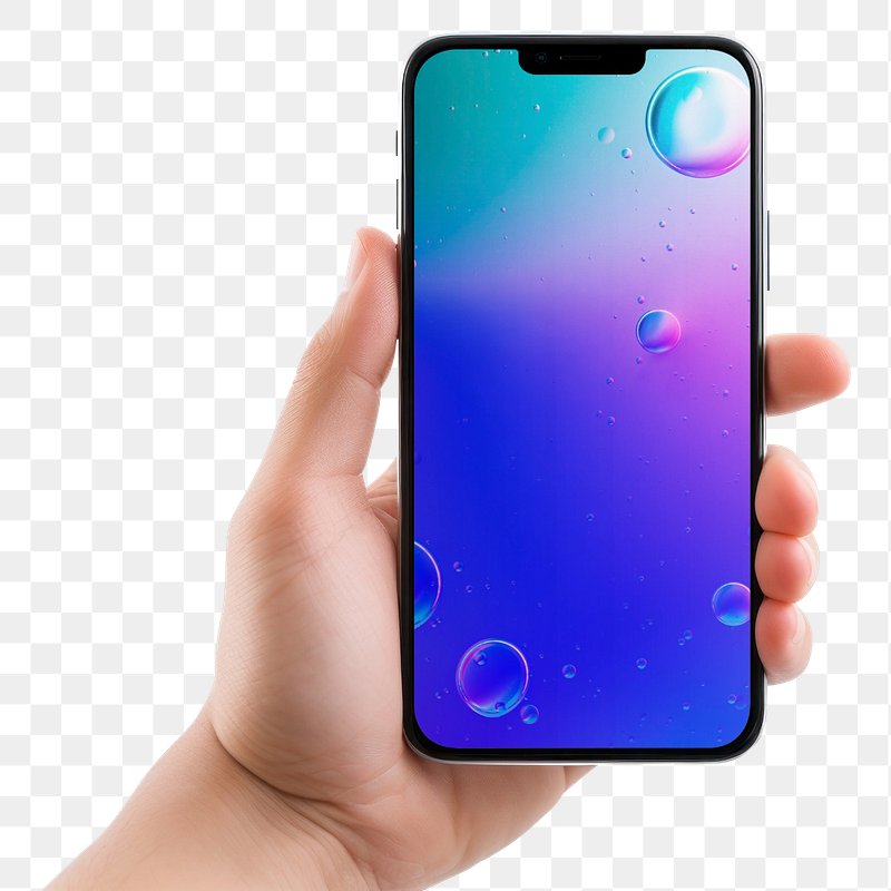 Smartphone screen editable mockup element, | Premium - rawpixel