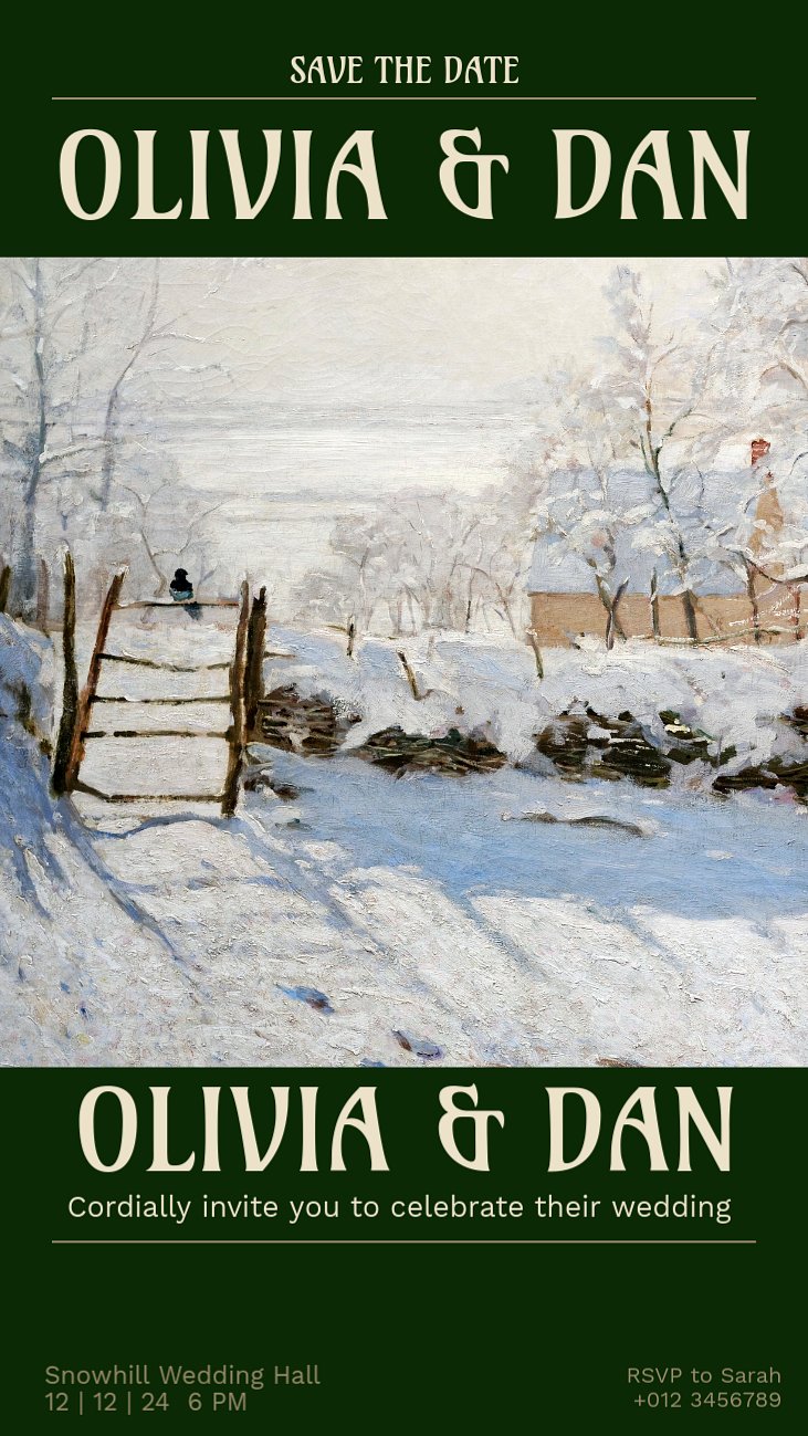 Claude Monet's Magpie (1868–1869) famous | Free Photo Illustration ...